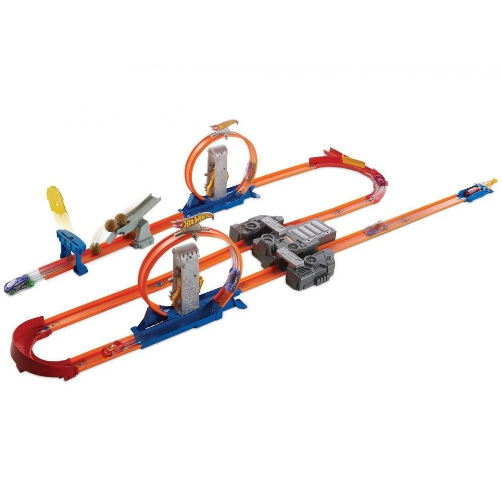 Pista Hot Wheels Total Turbo Takeover | KaBuM!