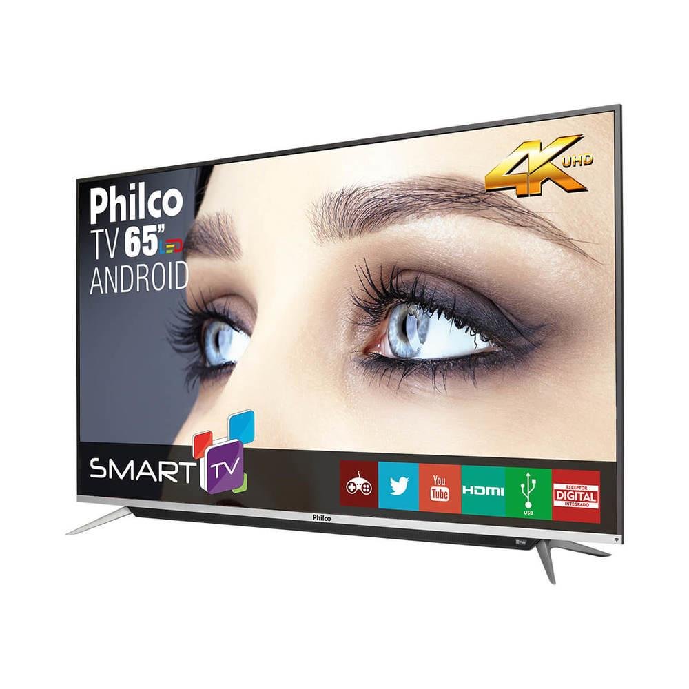 Smart TV Philco 4K, Android, 65'' - Bivolt | KaBuM!