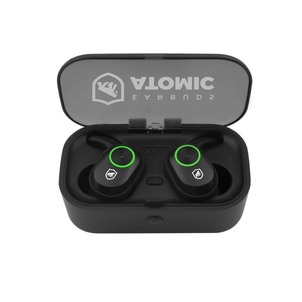 Earbuds Atomic Gorila Shield, 10m, Preto