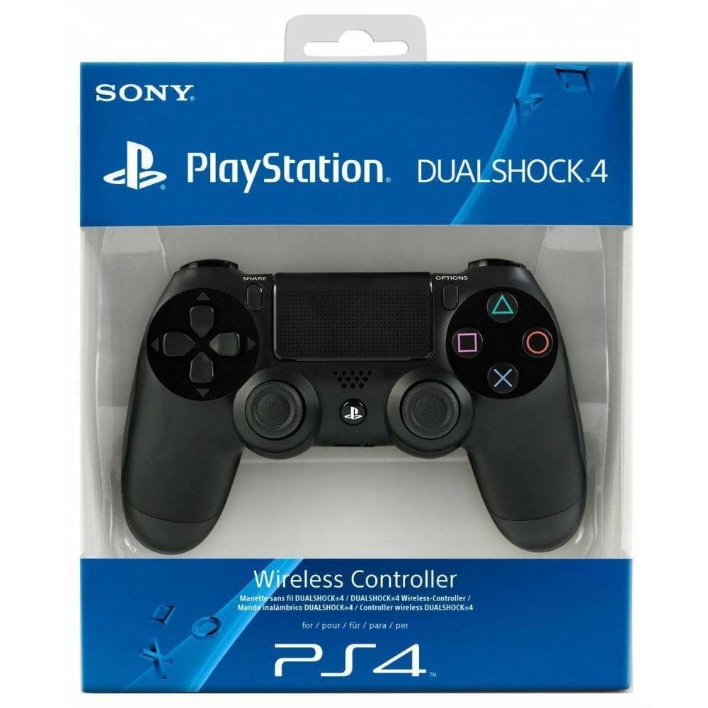 Controle Sony Dualshock 4, Sem fio, PS4 Preto | KaBuM!