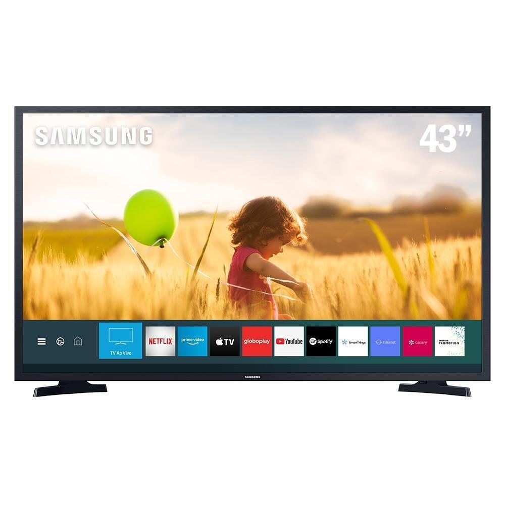 Smart TV 43 Polegadas Samsung LED Full HD KaBuM