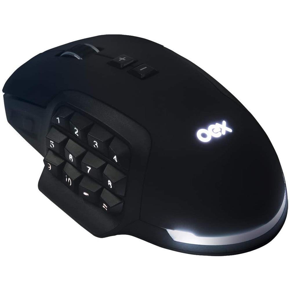 Mouse Shadow Oex Game Usb 10.000dpi - Ms314 | KaBuM!