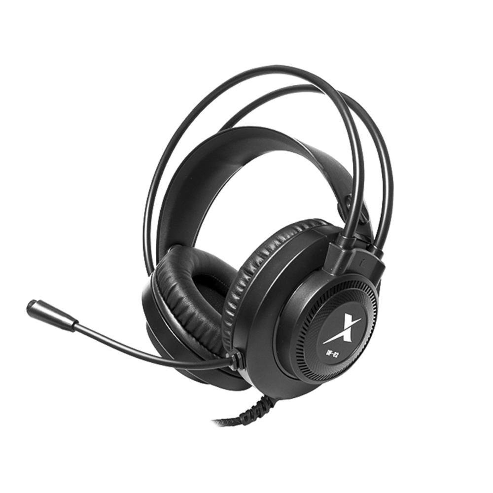 Fone Headset Gamer DEX, Preto, RGB - DF-82