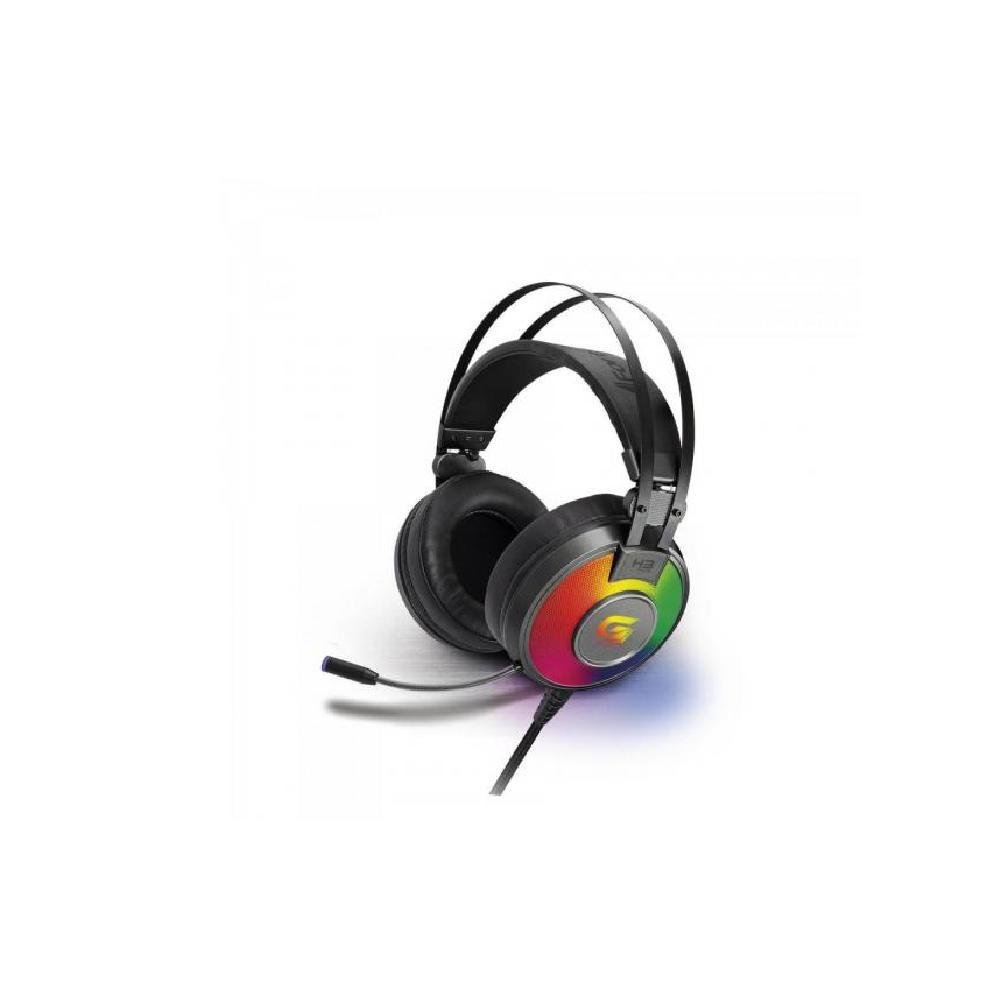 Headset Gamer Fortrek G Pro H3+, RGB, 7.1, Cinza | KaBuM!
