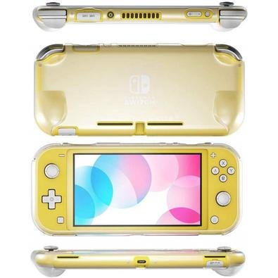 Kit 3 Em 1 Capa Silicone Nintendo Switch Lite Pelicula Grip