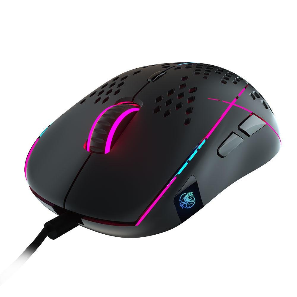 Mouse Gamer 6200Dpi Draxen Dn80 Rgb Kabum