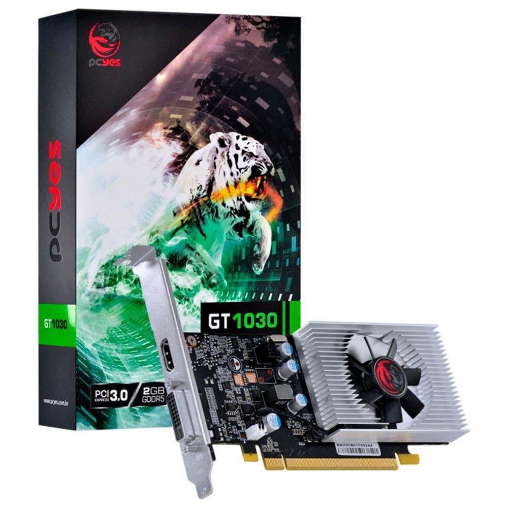 Placa De Video Nvidia Geforce Gt 1030 2gb Gddr5 64 Bits Com Kit Low ...