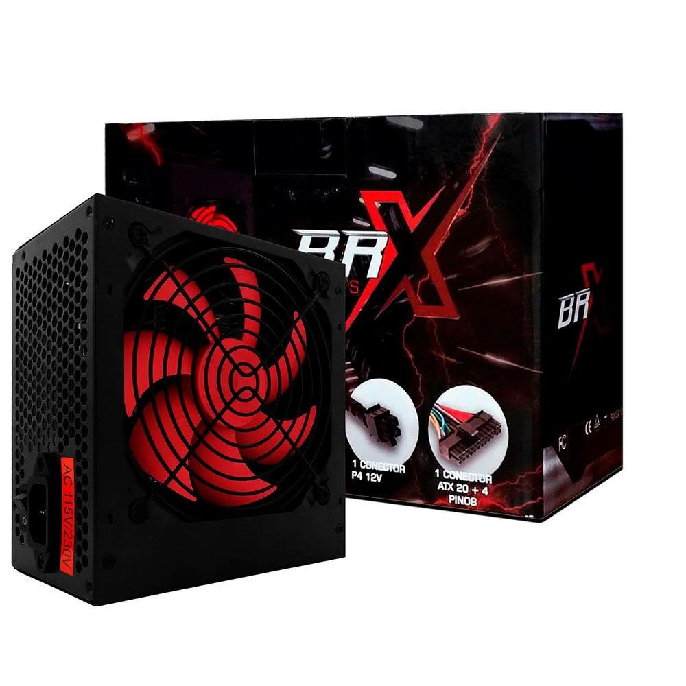 Fonte Brx BS550W 550W Bivolt KaBuM