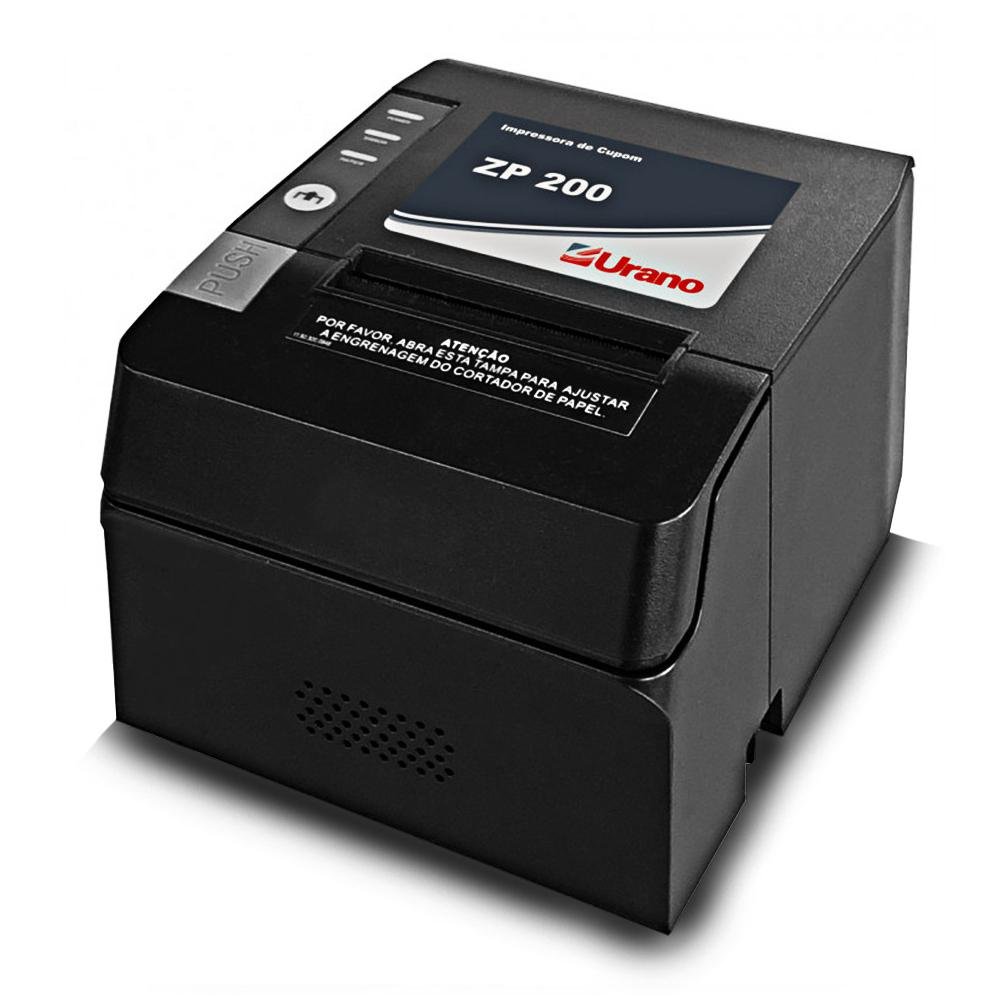 Impressora Térmica Não Fiscal Urano Zp200 Transferência Térmica Monocromática Usb e Ethernet ...