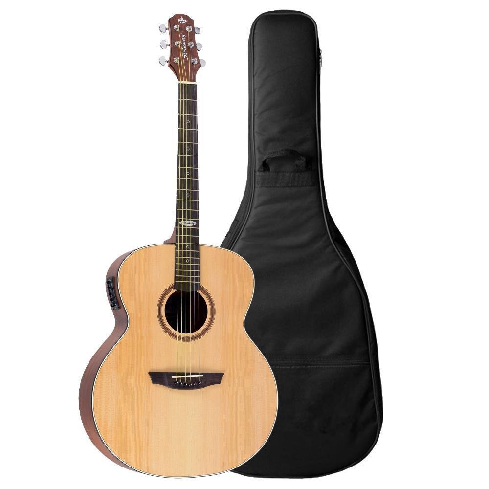 Violão Eletroacústico Strinberg Sj200 Ns Jumbo | KaBuM!