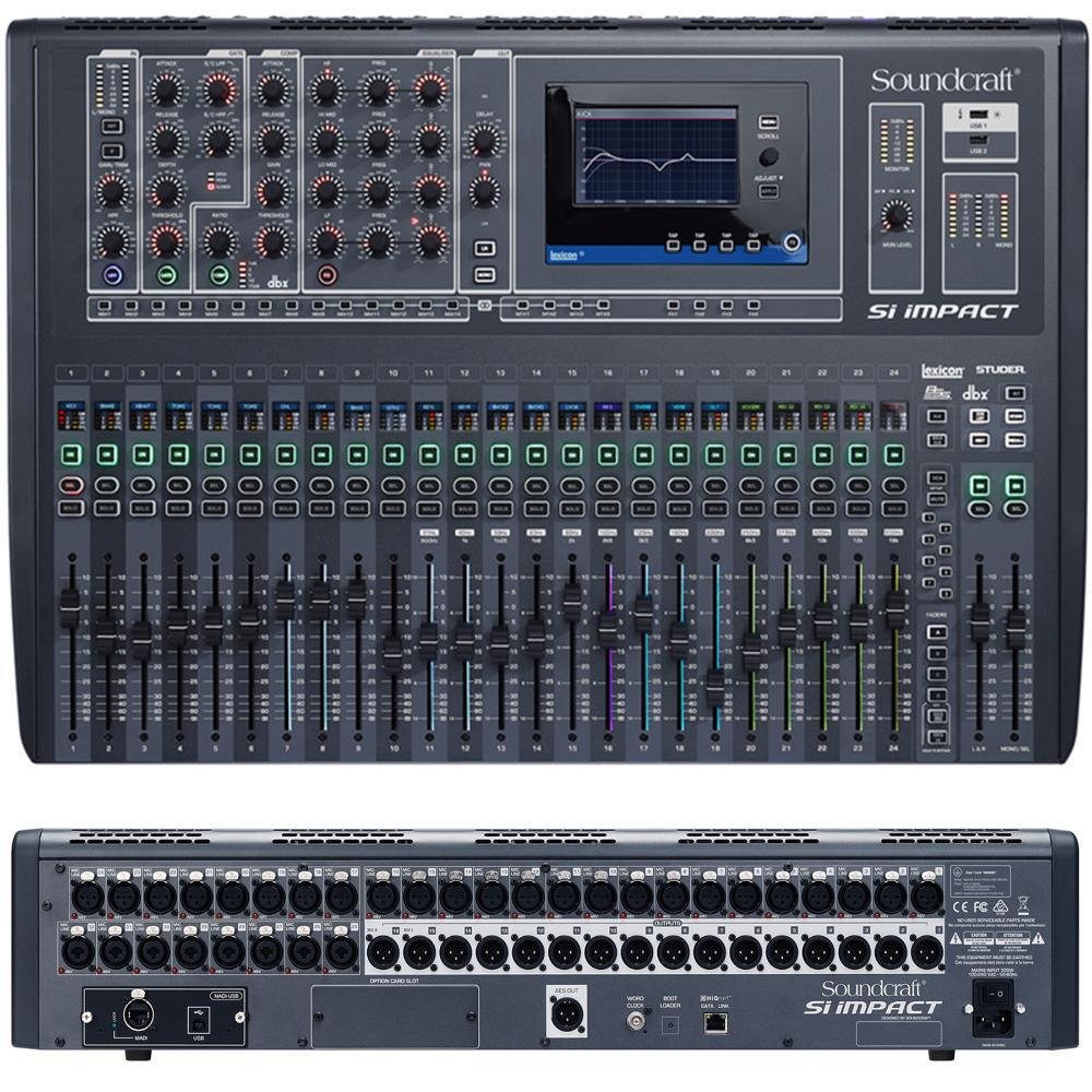 Mesa De Som Digital Soundcraft Vi 1 Nf Garantia Vi1 - Desconto no Preço