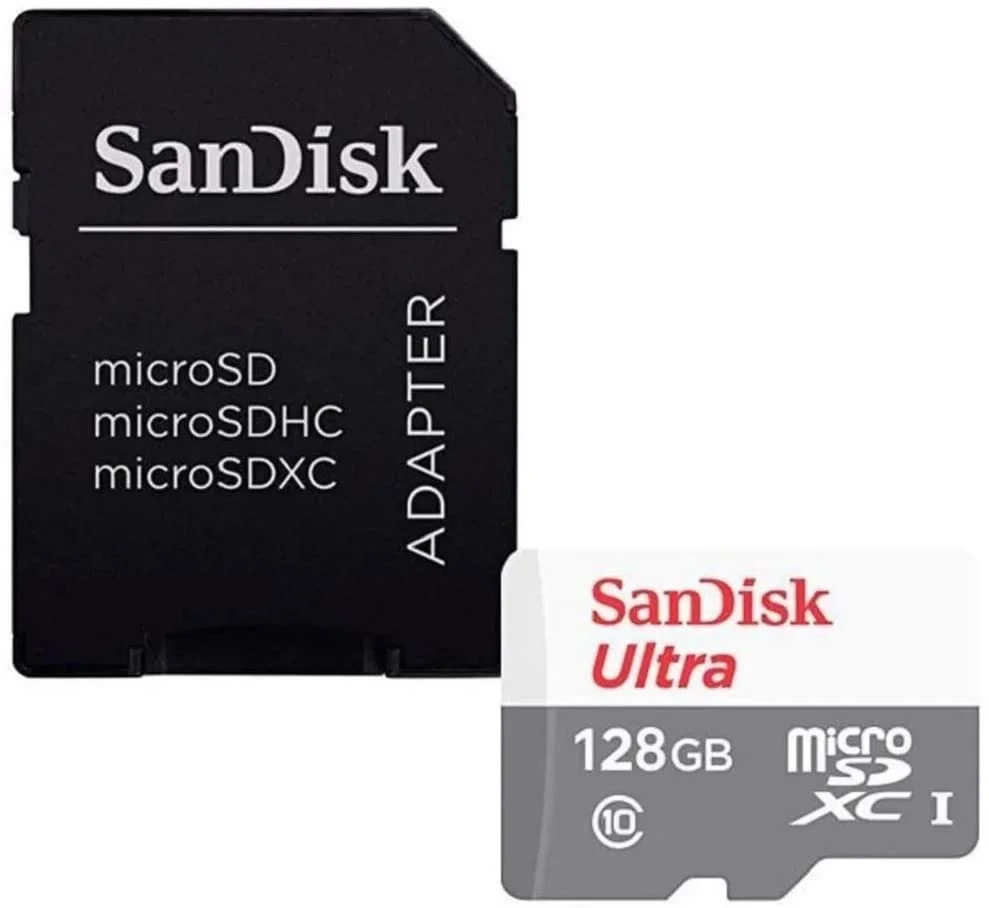 Carto De Memória Micro Sd De 128gb Sandisk KaBuM