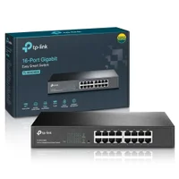 Switch TPLink 16 Portas Gigabit 101001000 KaBuM