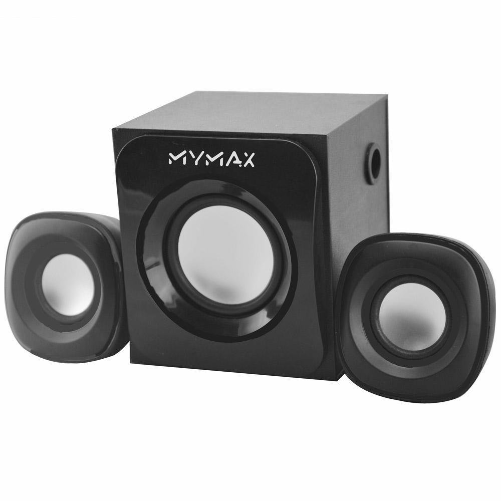 Caixa De Som Mymax Para PC, USB, 7W RMS | KaBuM!