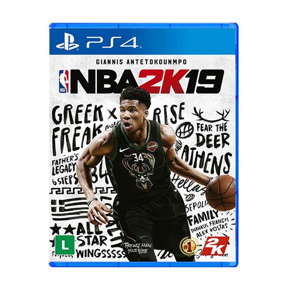 Jogo Nba 2k19 - Ps4 - Escorrega o Preço