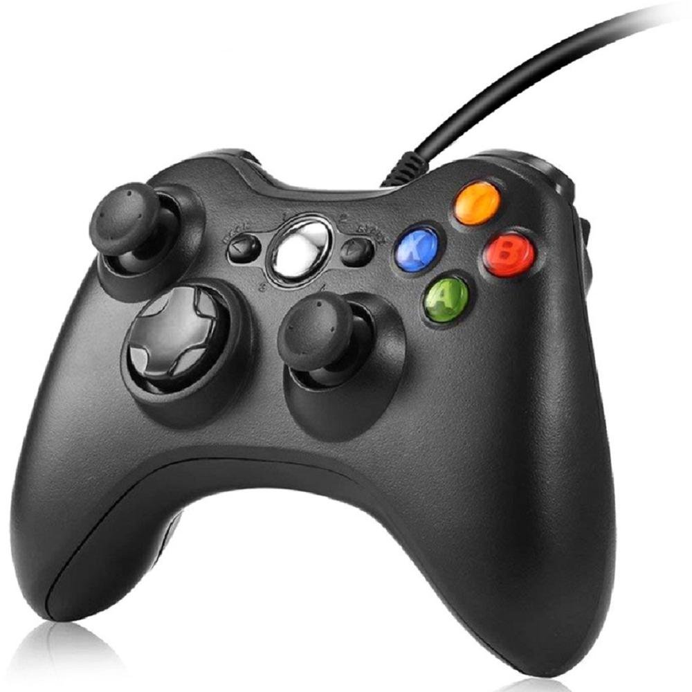 Controle Xbox 360 Com Fio | KaBuM!