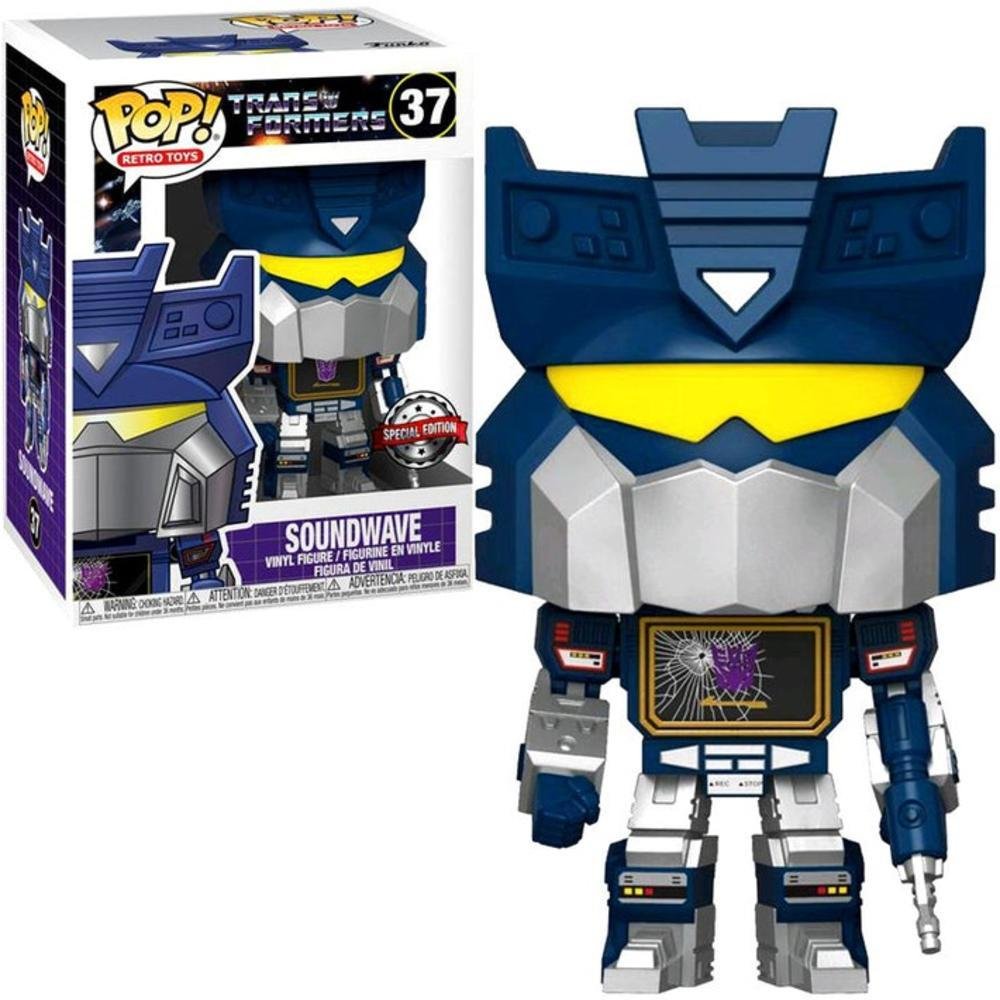 Boneco Funko Pop Transformers Soundwave Siege Kabum