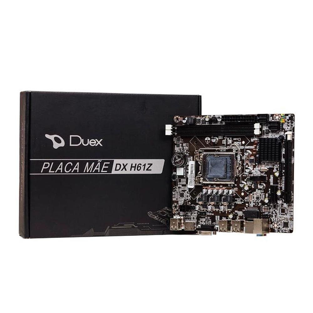 Placa Mãe, Duex 1155, Ddr3, Vga Z KaBuM!