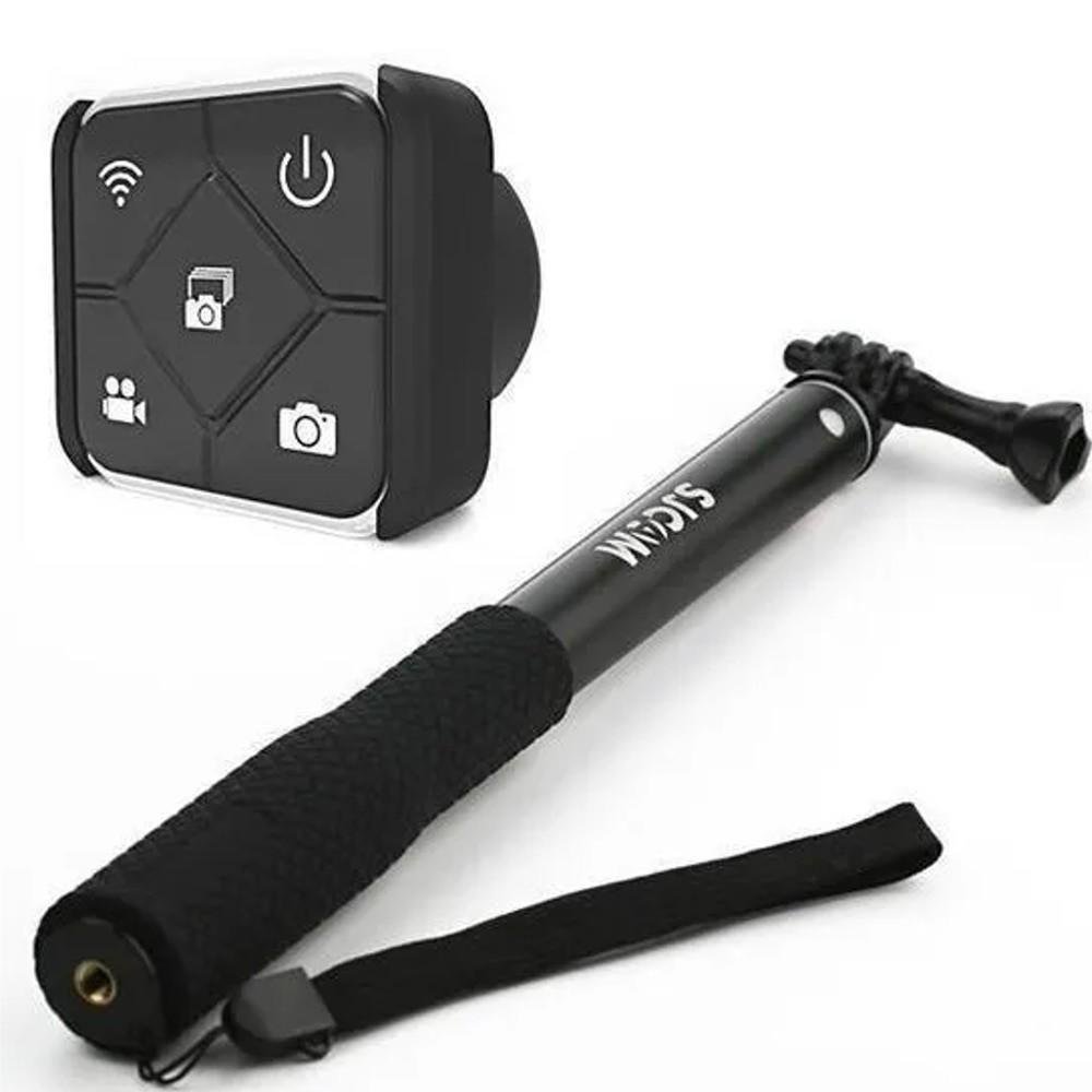 Basto Sjcam Retrátil Monopod Com Controle Kabum