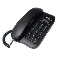 Telefone Com Fio Studio Preto Multitoc