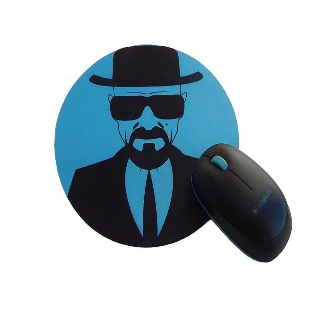 Mouse Pad Redondo Breaking Bad Walt Blue