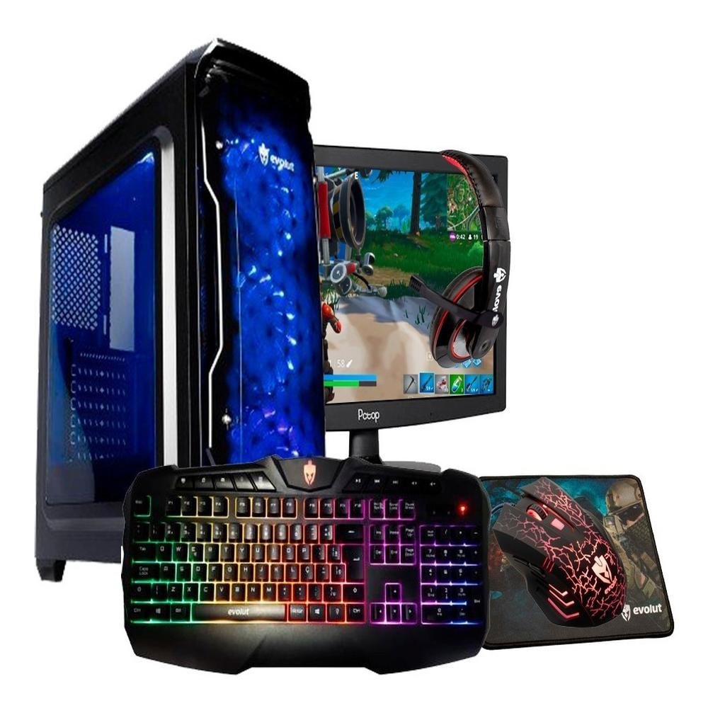 Pc Completo Gamer Imperiums + Monitor | Kabum!
