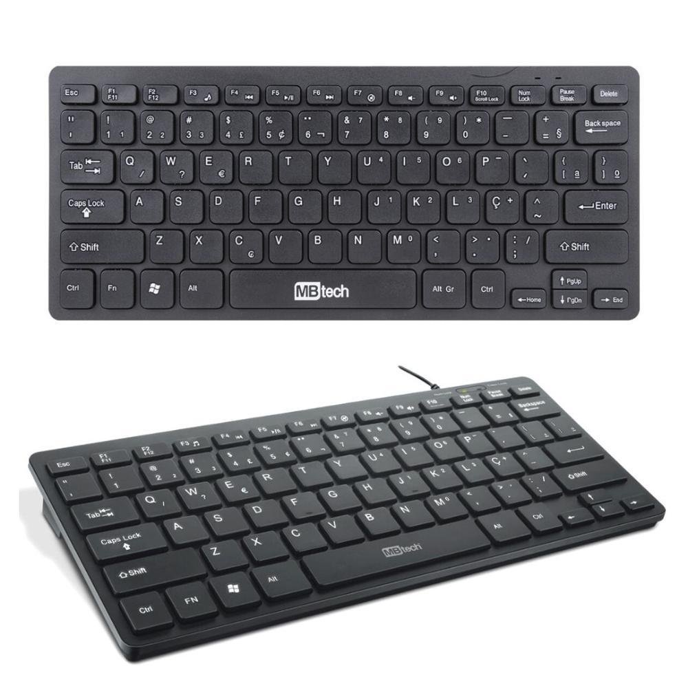 Teclado Usb Mini Compacto Mbtech