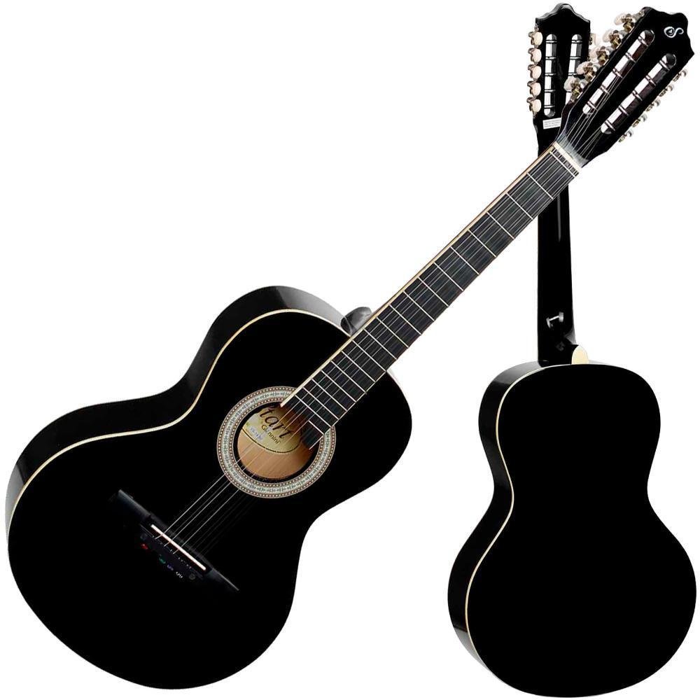 Viola Caipira Giannini Acustica Preta Vs14 Bk - Escorrega o Preço