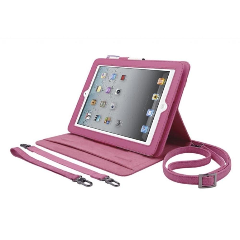 Capa Horizontal Em Couro Para Ipad 2 E Ipad 3