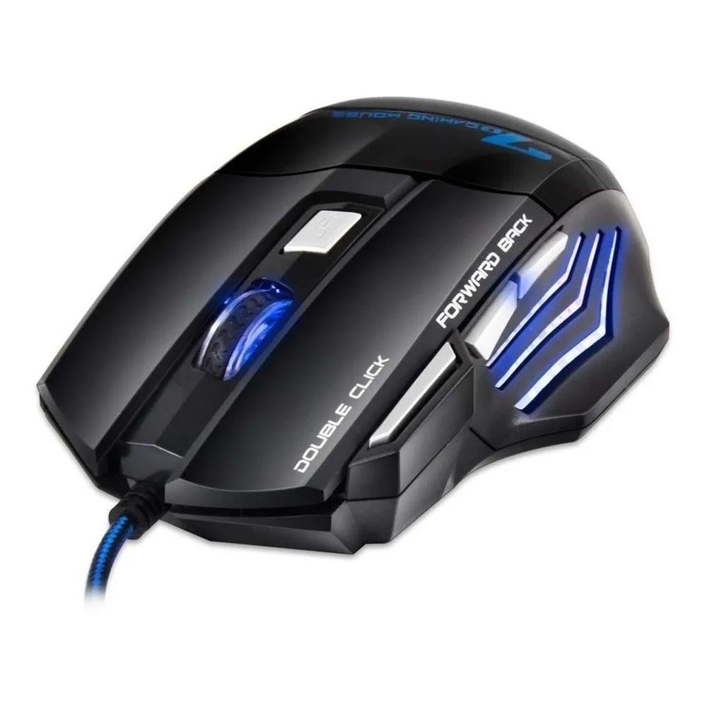 Mouse Gamer Óptico Esports 7d Até 2400 Dpi Usb 7