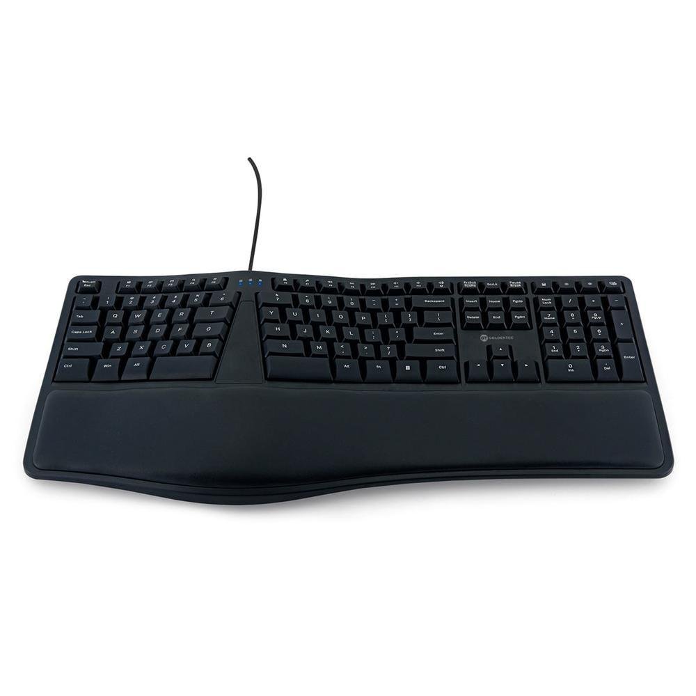Teclado Ergonômico Goldentec