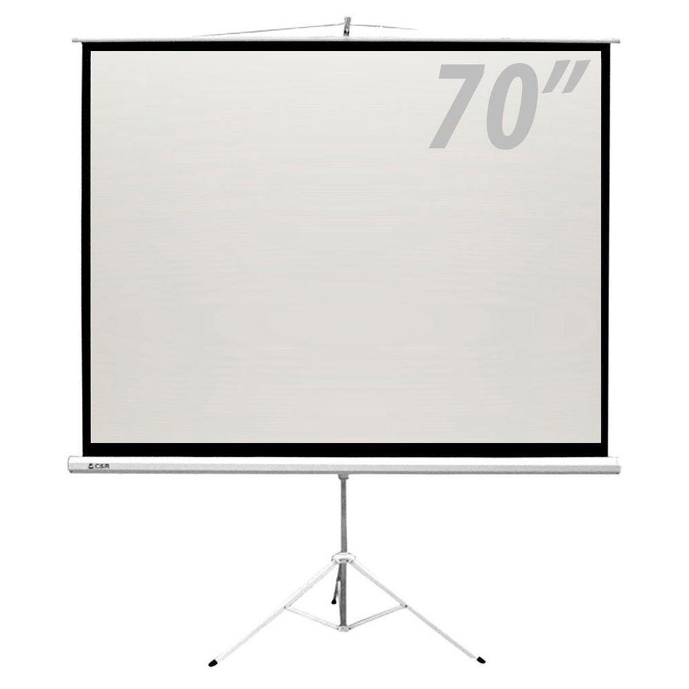 Tela De Projeção 70 Polegadas C/ Tripé - Csr