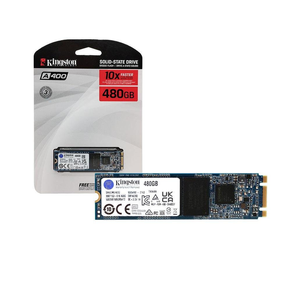SSD 480GB M2 A400 Sa400m8480g KaBuM