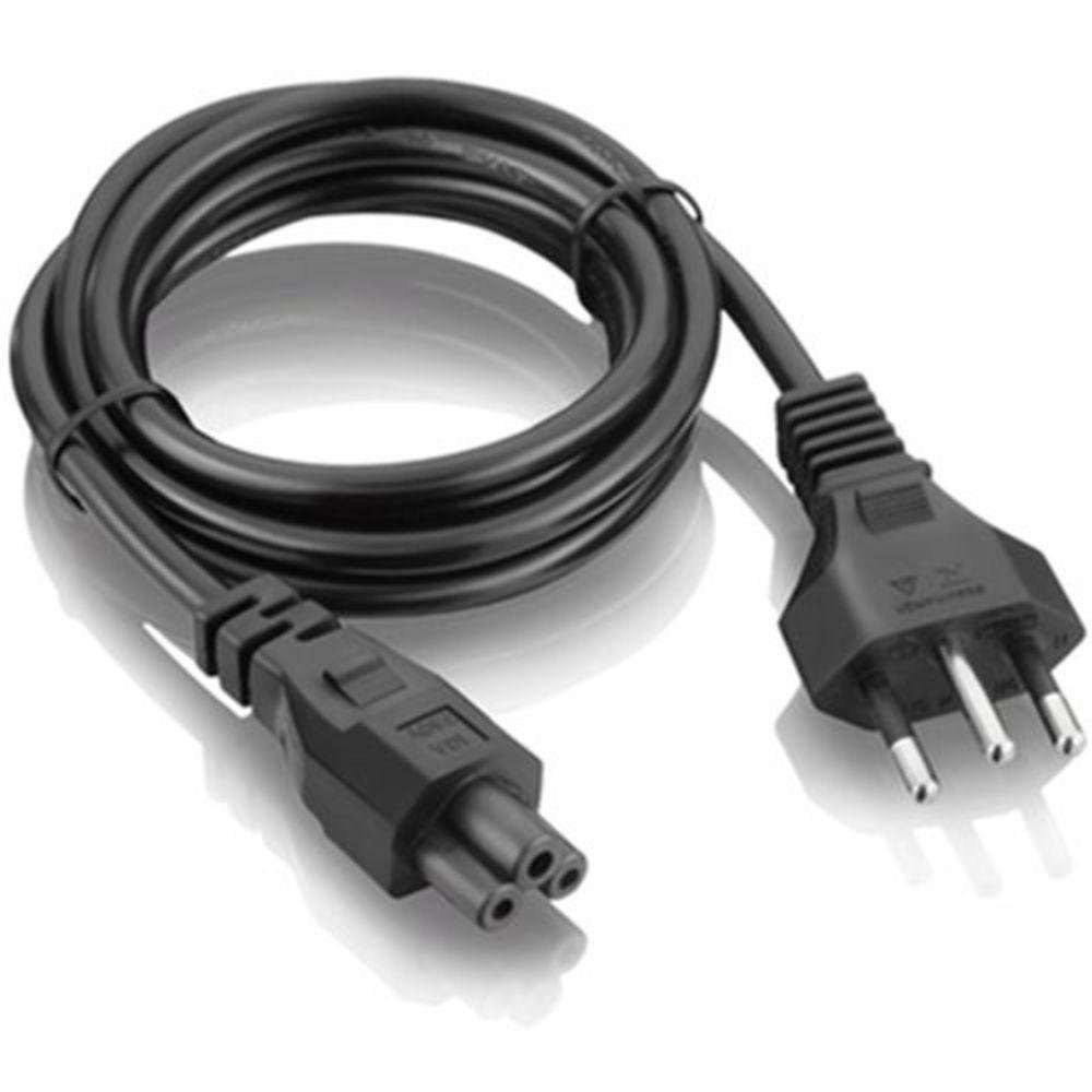 Cabo De Força AC Tripolar Dex Notebook, 1.50M | KaBuM!