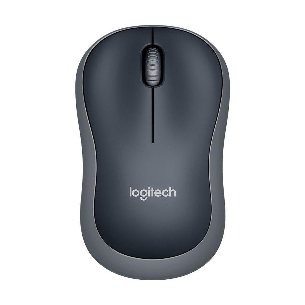 Mouse Sem Fio Logitech M185 USB 3 Botões KaBuM