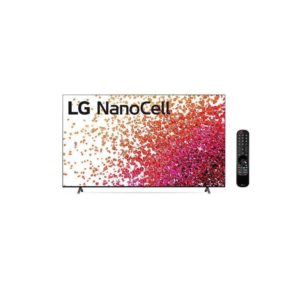 Smart TV LG 86 Polegadas 4K, 2x HDMI 2.1, Nanocell 86nano75, Inteligência Artificial AI ThinQ ...