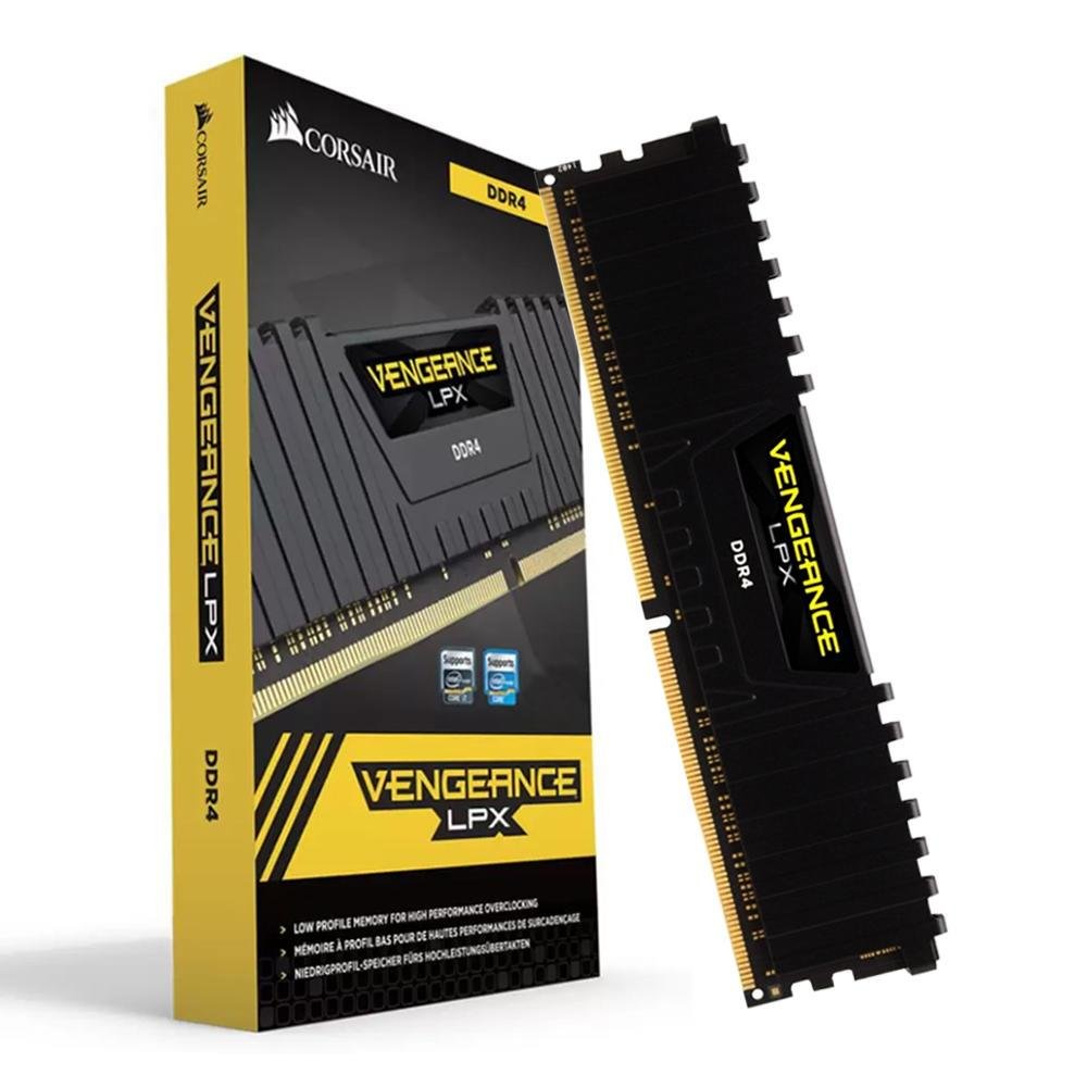 Memoria 8gb Ddr4 3200 Cl16 1.35v Vengeance Lpx C/ Dissipador ...