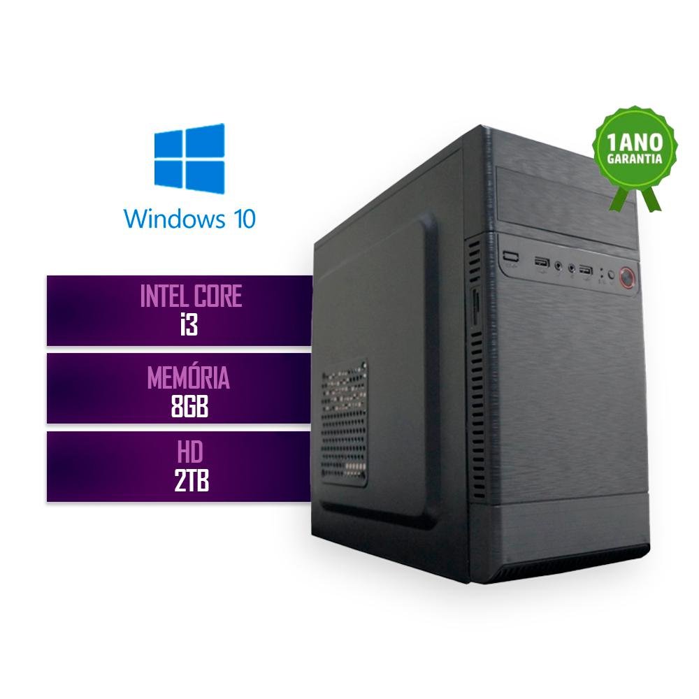 CPU Intel Core I3 8GB, 2TB | KaBuM!