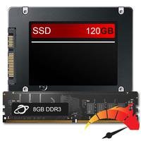 Kit Upgrade SSD 120GB | KaBuM!