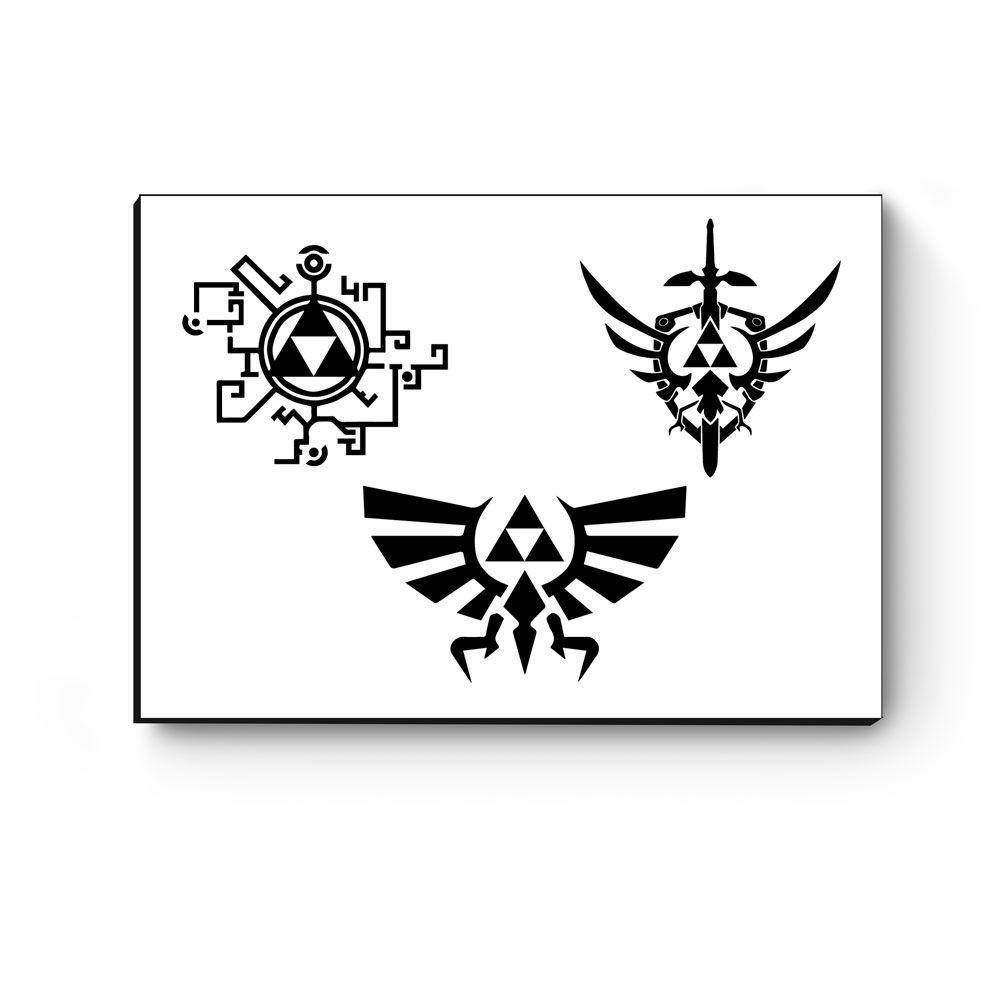 Triforce Stencil