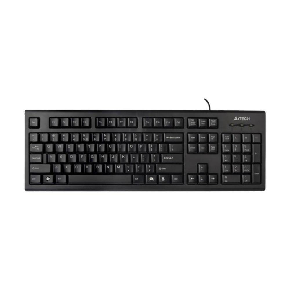 Teclado Usb A4tech Kr-85 Multimidia Preto | KaBuM!