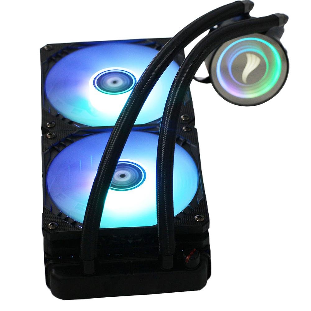 Water Cooler RGB 27x12cm, Processador Intel / AMD Gamer | KaBuM!