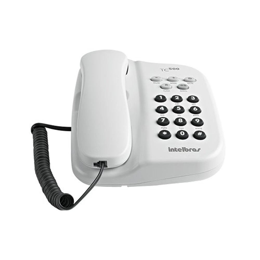 Telefone Com Fio Tc 500 Branco