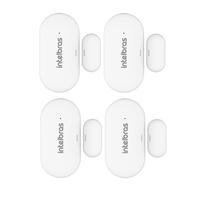 Kit 04 Sensor De Abertura Smart Intelbras Isa 1001