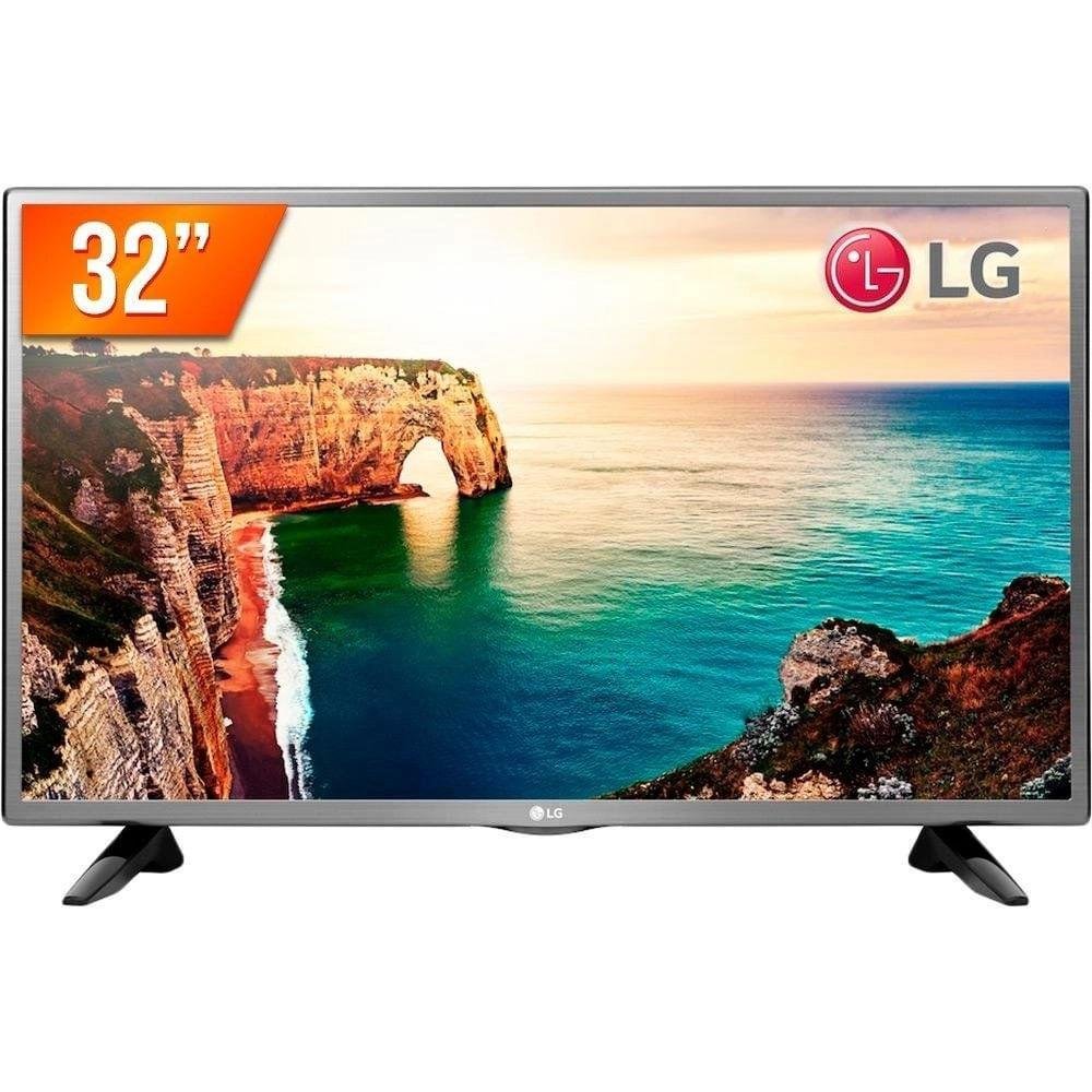 Tv Led 32'' Lg, 32lt330hbsb Modo Hotel Preta