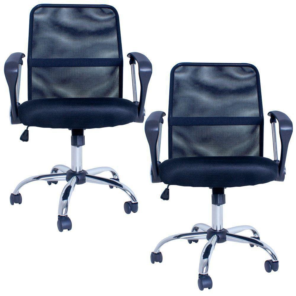 Kit 2 Cadeiras Para Escritório Premier Office | KaBuM!