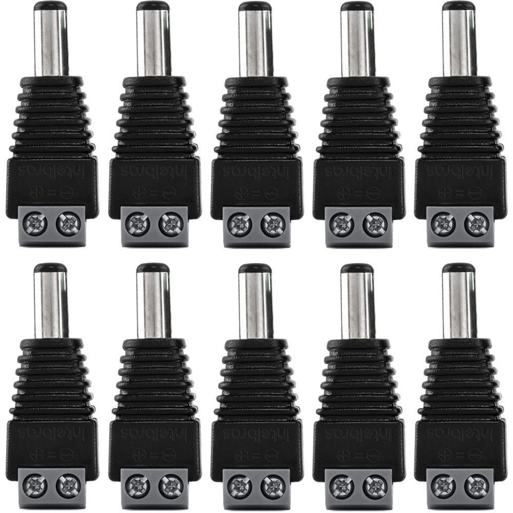 Conector Câmera P4 Macho Conex 1000 Intelbras