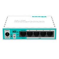 Roteador Mikrotik hEX Lite PoE 5 portas 100Mbps
