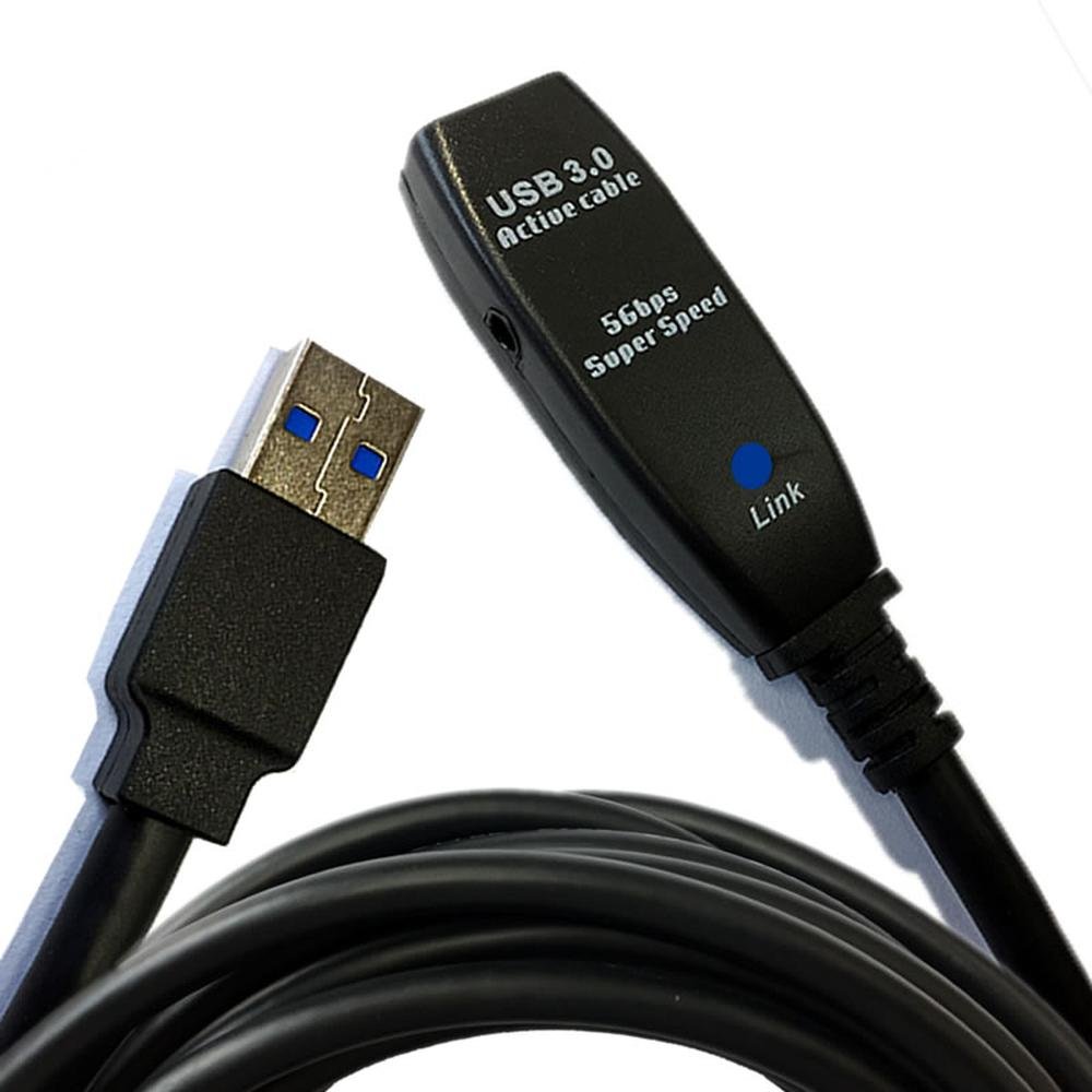 Kit 10 Extensão Usb 3.0 Repetidor Ativo De 15 Metros
