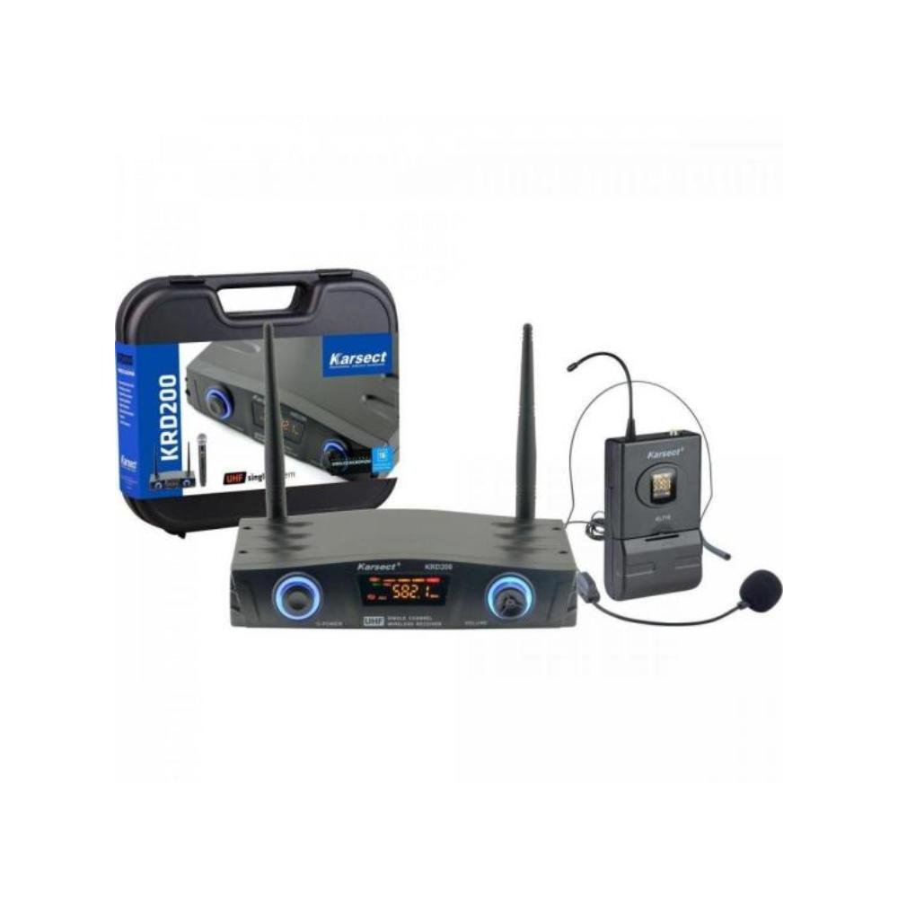 Microfone Headset Karsect, Sem Fio | KaBuM! Microfone Headset Karsect, Sem Fio | KaBuM!